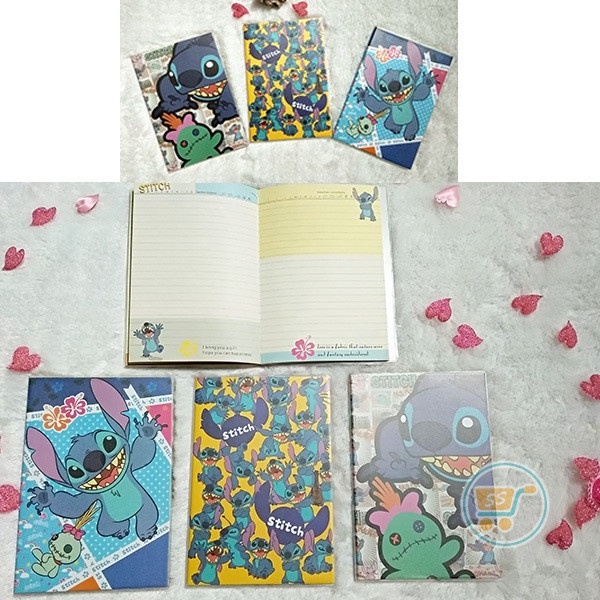 Jual BUKU DIARY STITCH MEDIUM NOTES CATATAN KOLEKSI HADIAH KADO ...