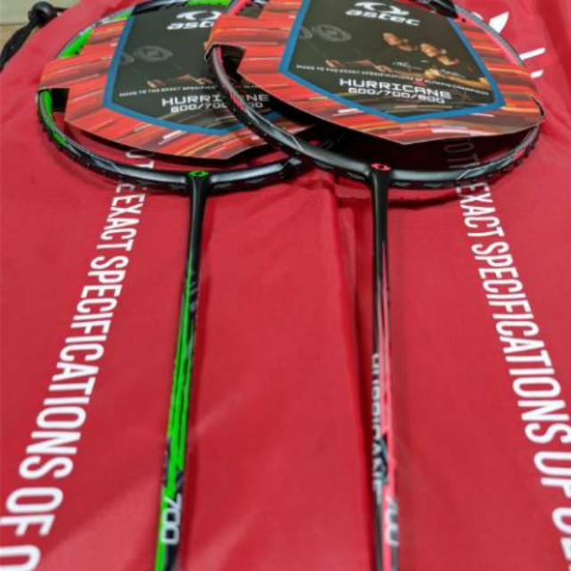 Jual Raket Badminton Astec Hurricane 700 Original | Shopee Indonesia