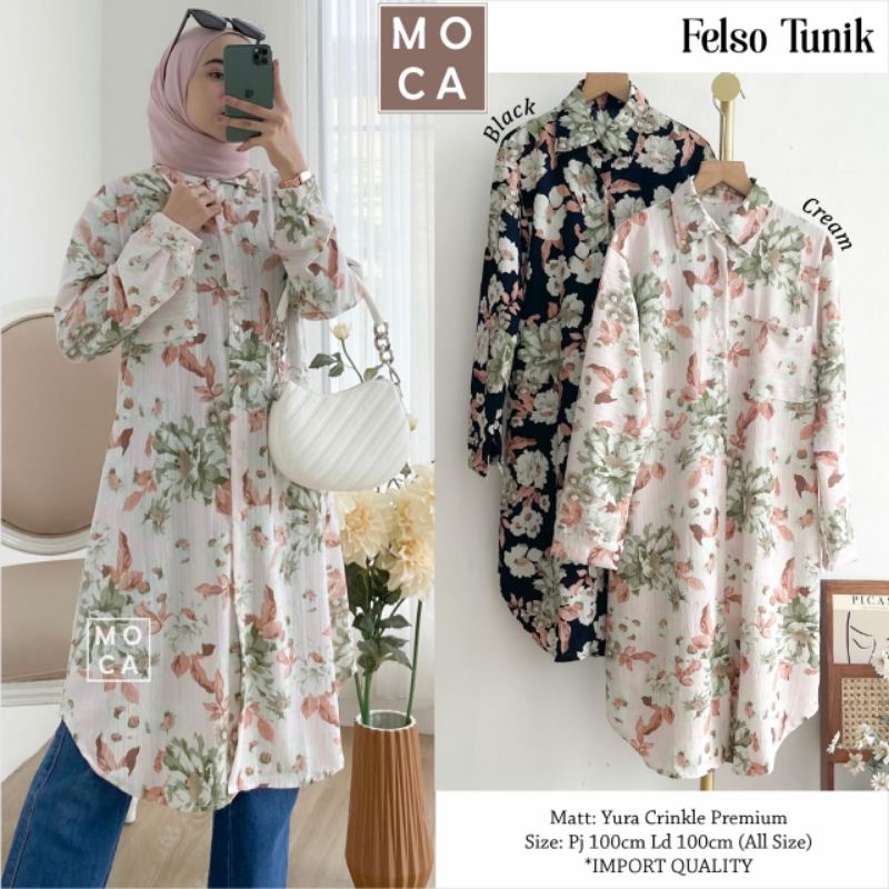 Jual Felso tunik original product moca | Shopee Indonesia