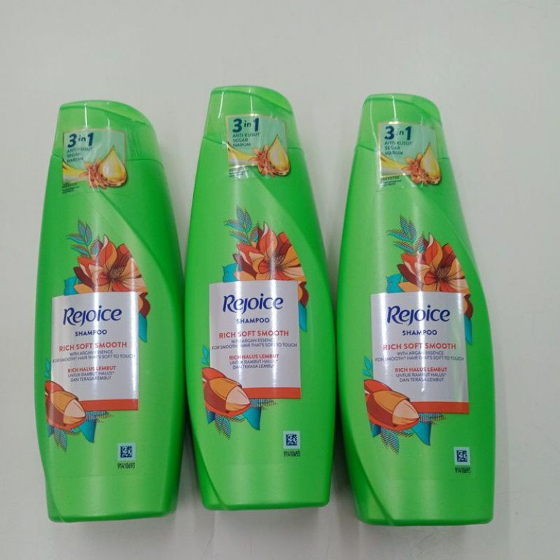 Jual REJOICE SHAMPOO RICH SOFT SMOOTH 150ml | Shopee Indonesia