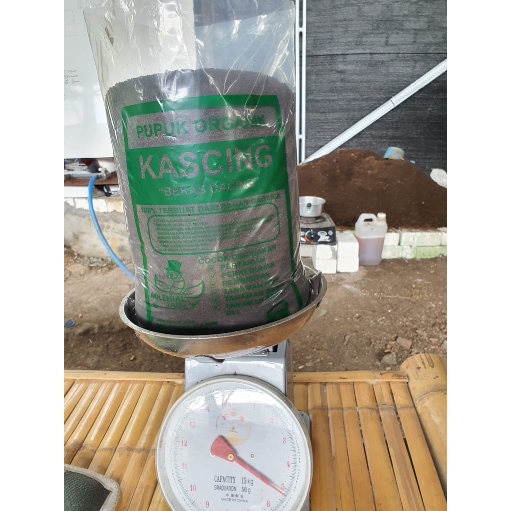 Jual Kascing pupuk organik vermicompost paling murah harga petani ...