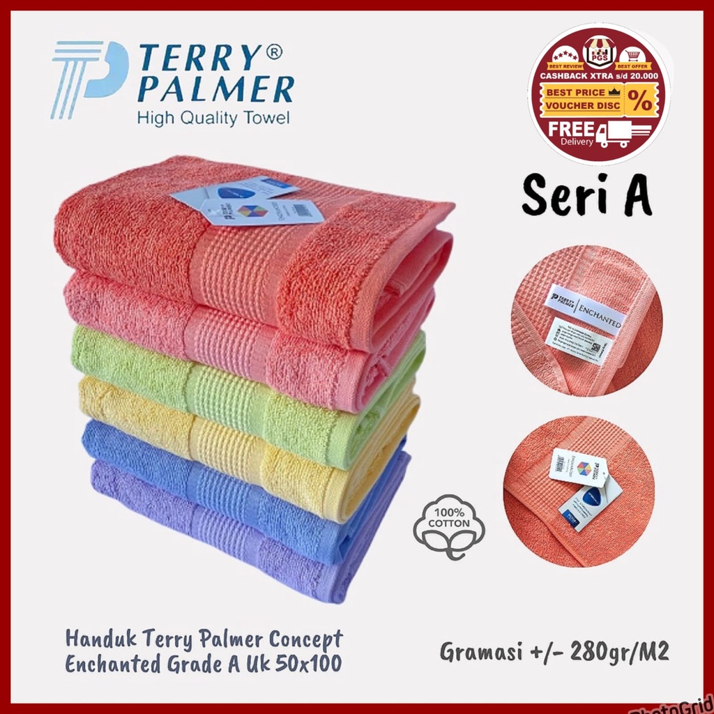Jual Handuk TERRY PALMER CONCEPT Enchanted 50x100 | Shopee Indonesia