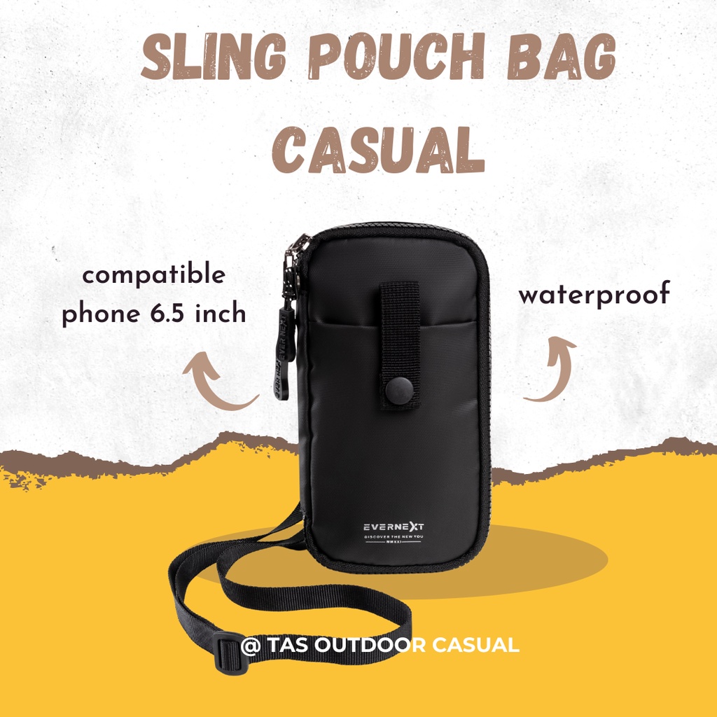 Jual TAS HP HANDPHONE FASHION PRIA WATERPROOF DISTRO ORIGINAL TAS ...