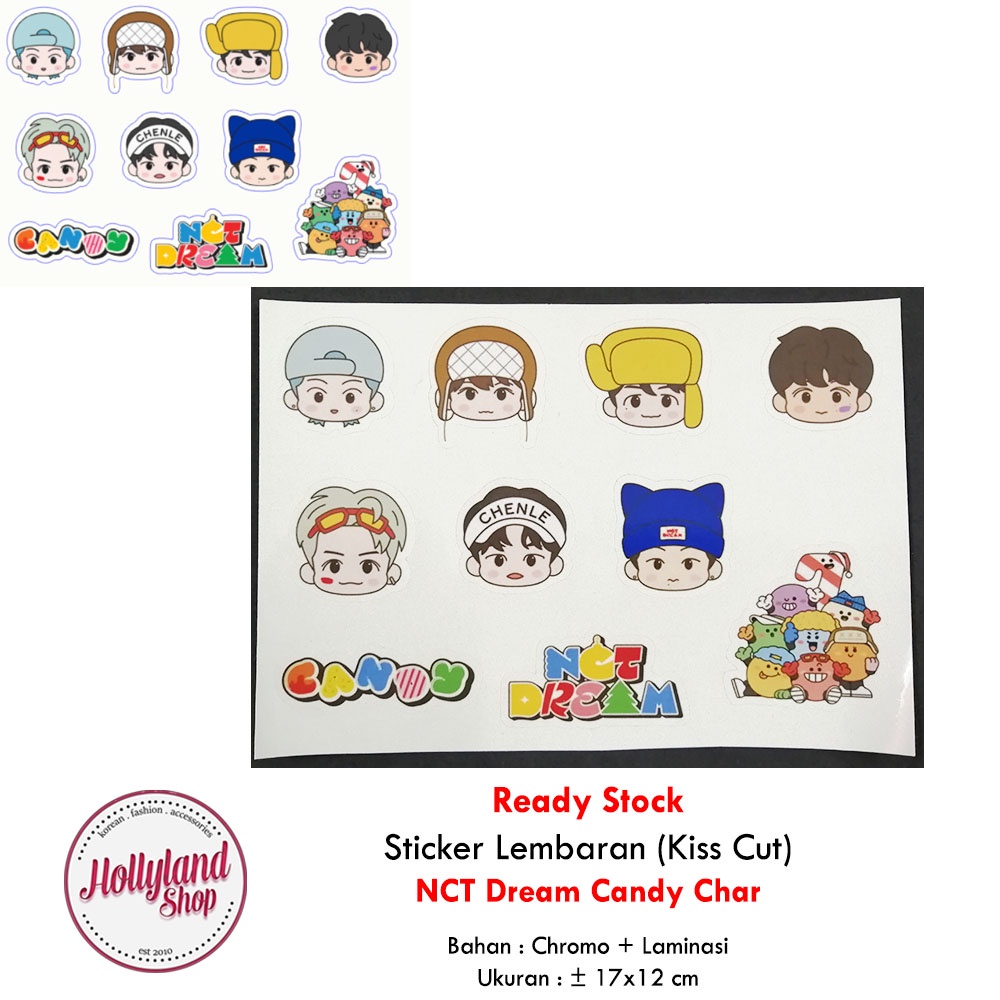 Jual Sticker Lembaran NCT Nation NCT127 NCT Dream U Way V Unofficial ...