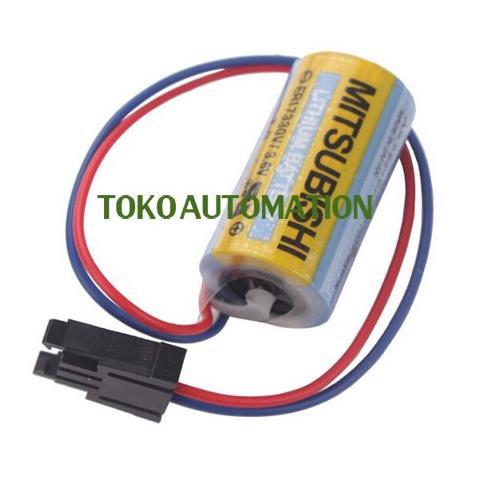 Jual Mitshubishi Baterai Lithium A6BAT ER17330 3.6v PLC Battery PA01 ...