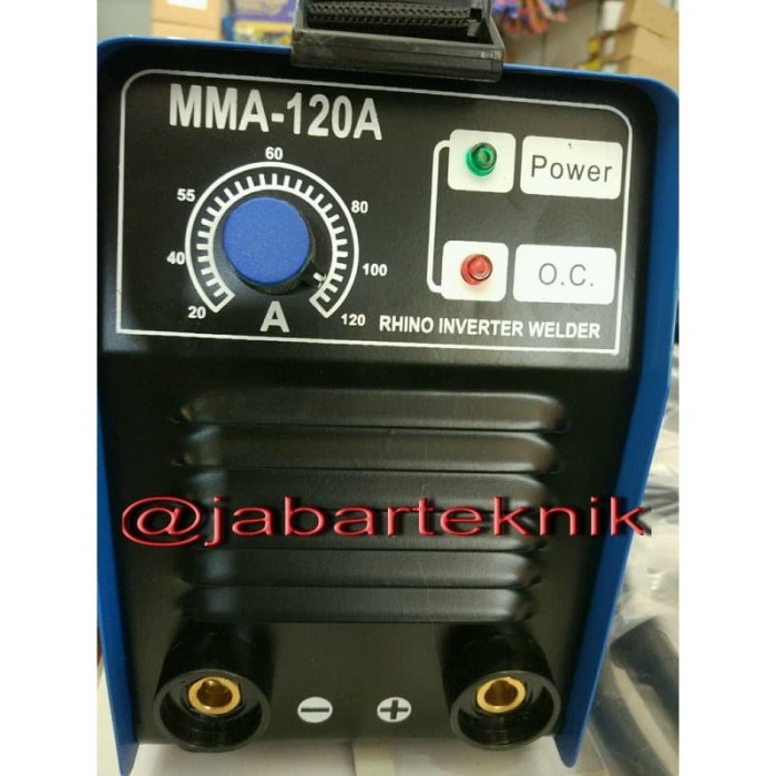 Jual Mesin Las Inverter Black Rhino Mma-120 Igbt Trafo Las Murah | Shopee Indonesia