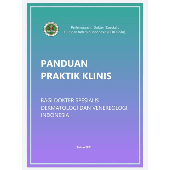 Jual Buku Kedokteran Panduan Praktik Klinis Dermatologi Venereologi