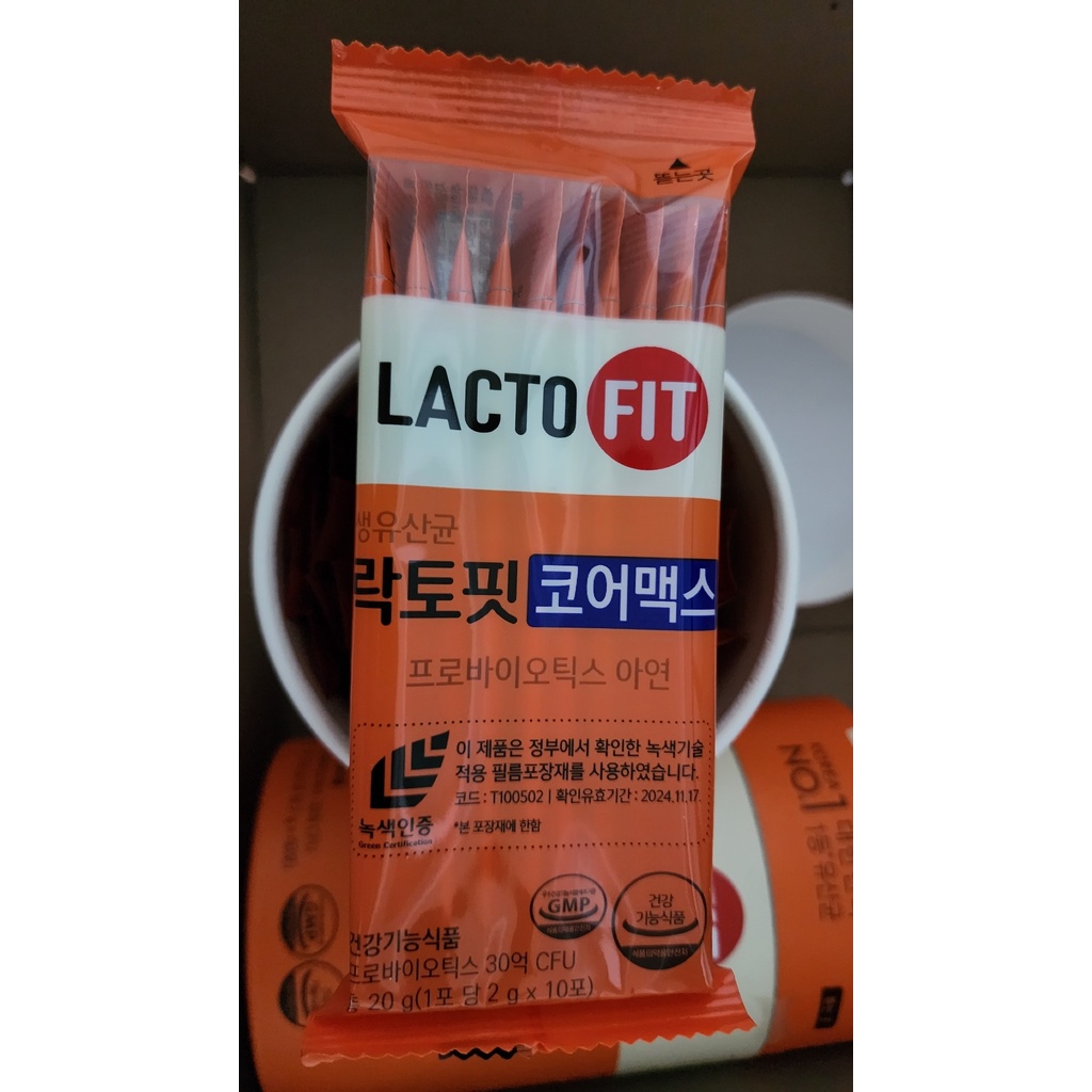 Jual Lactofit Core Max 10 Pcs Lacto Fit Premium Vitamin Probiotics ...