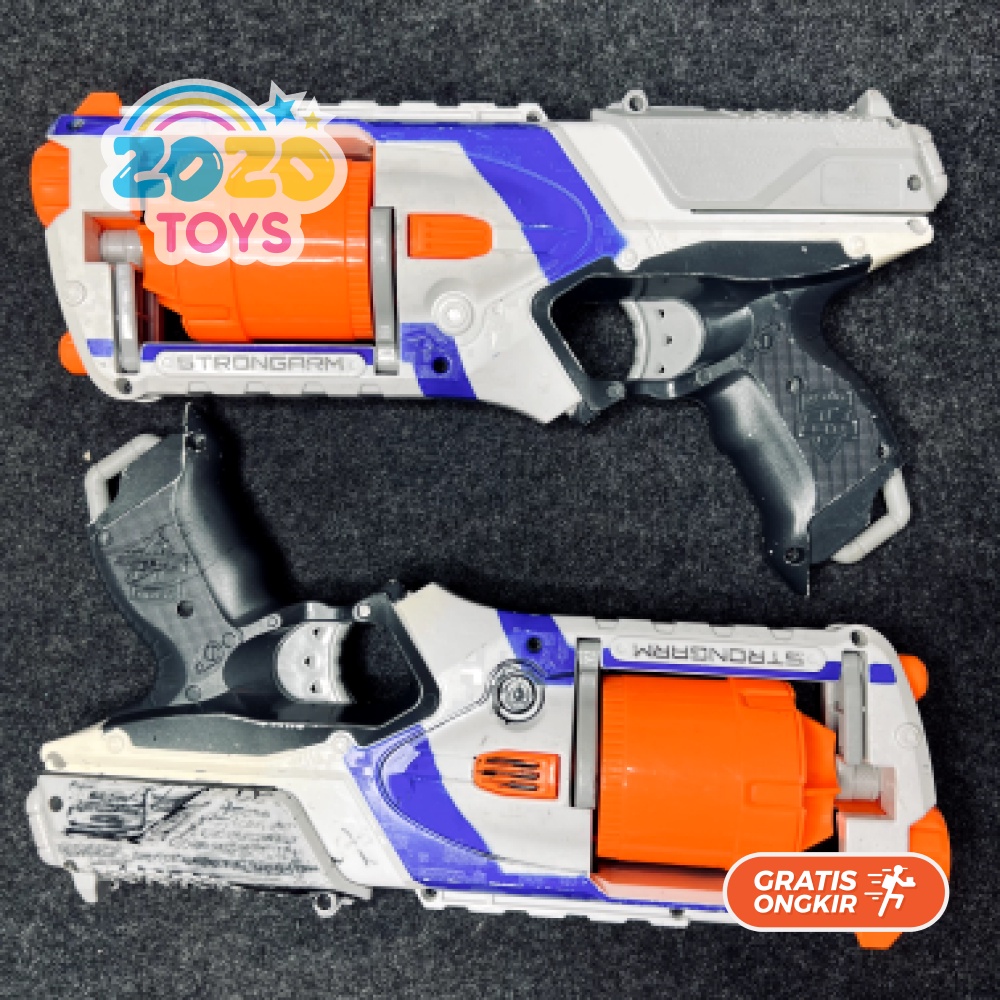 Jual Nerf Strongarm Putih Mainan Tembakan Bekas Mirip Disruptor ...