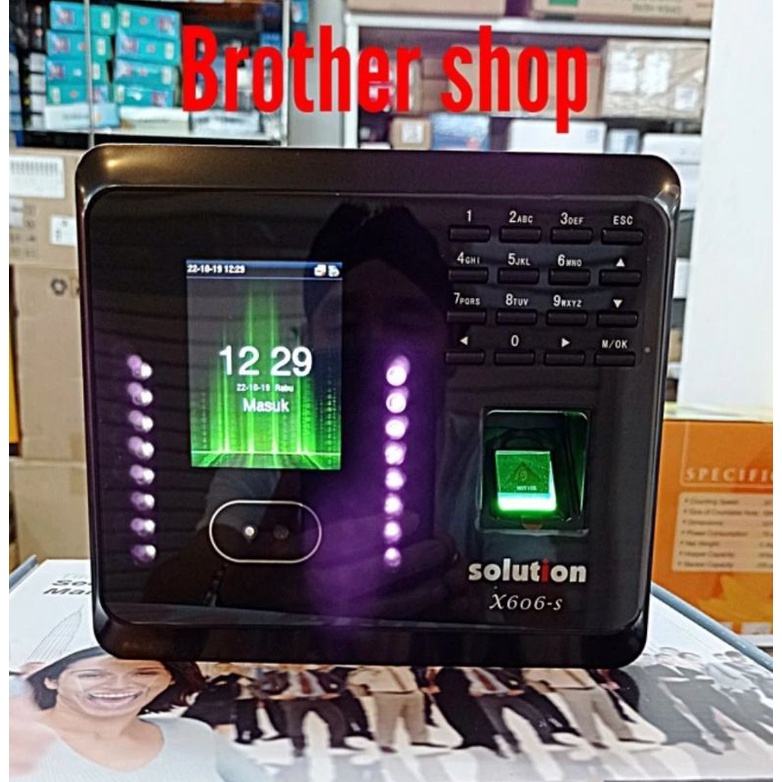 Jual Mesin absensi solution X606S | Shopee Indonesia