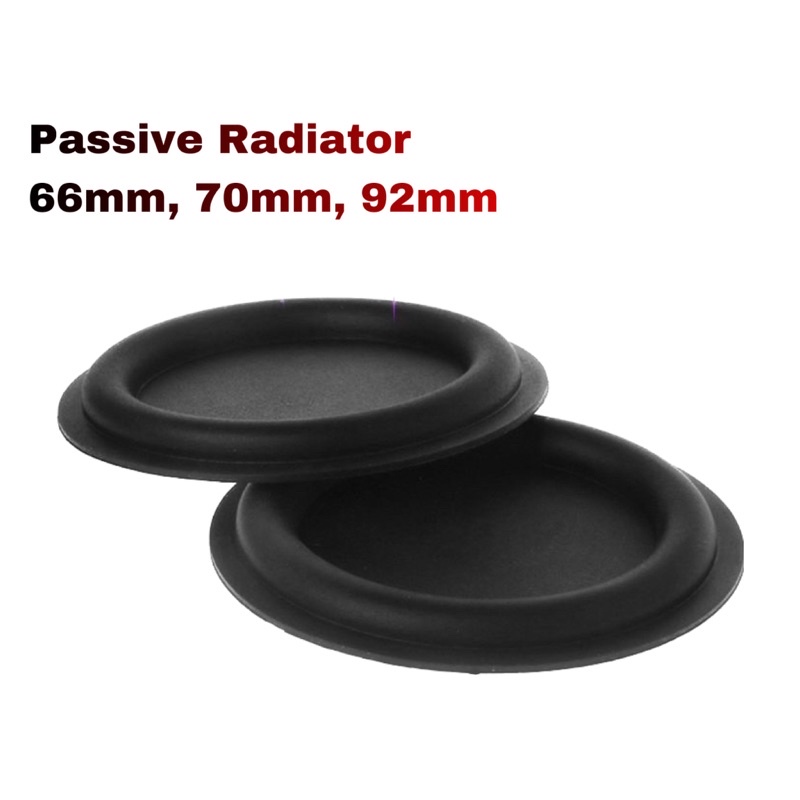 Jual Passive Radiator ukuran 70mm, 75mm, 92mm | Pasif radiator for diy ...