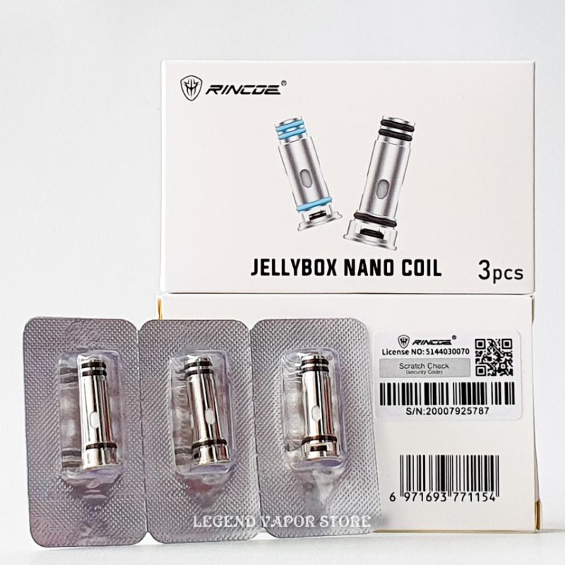 Jual COIL RINCOE JELLYBOX NANO AUTHENTIC HARGA SATUAN | Shopee Indonesia