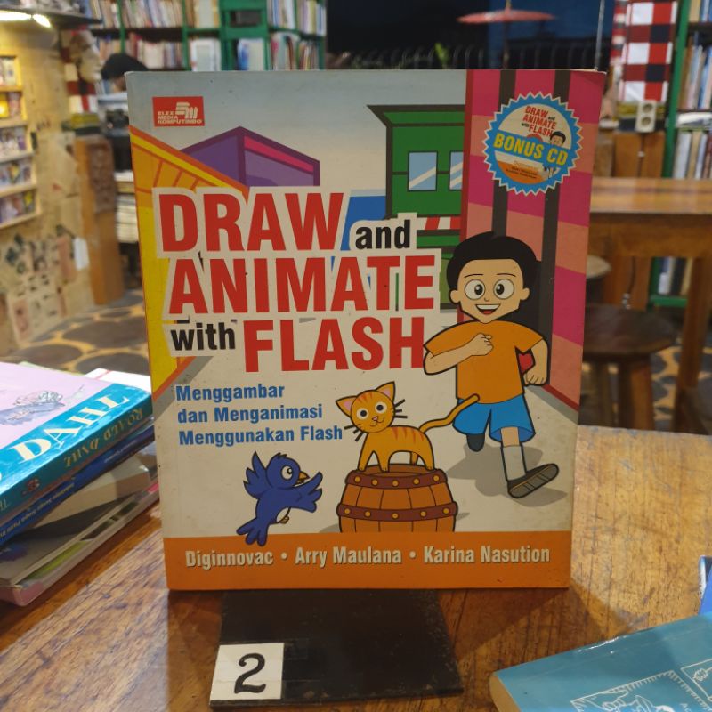 Jual Buku Draw and Animate with flash - Original | Shopee Indonesia