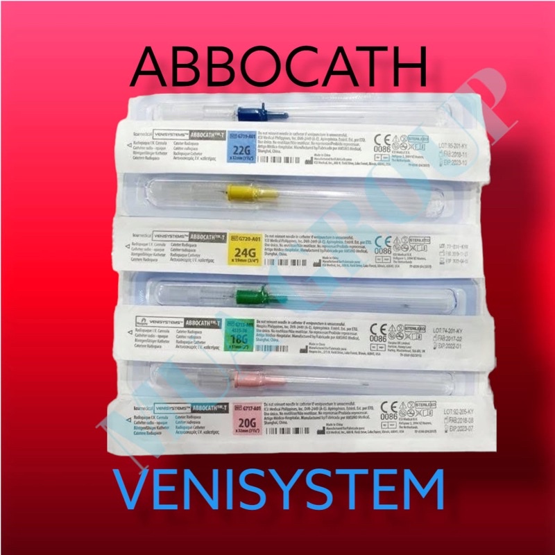 Jual IV Chateter Abbocath Venisystems 16 18 20 22 | Shopee Indonesia