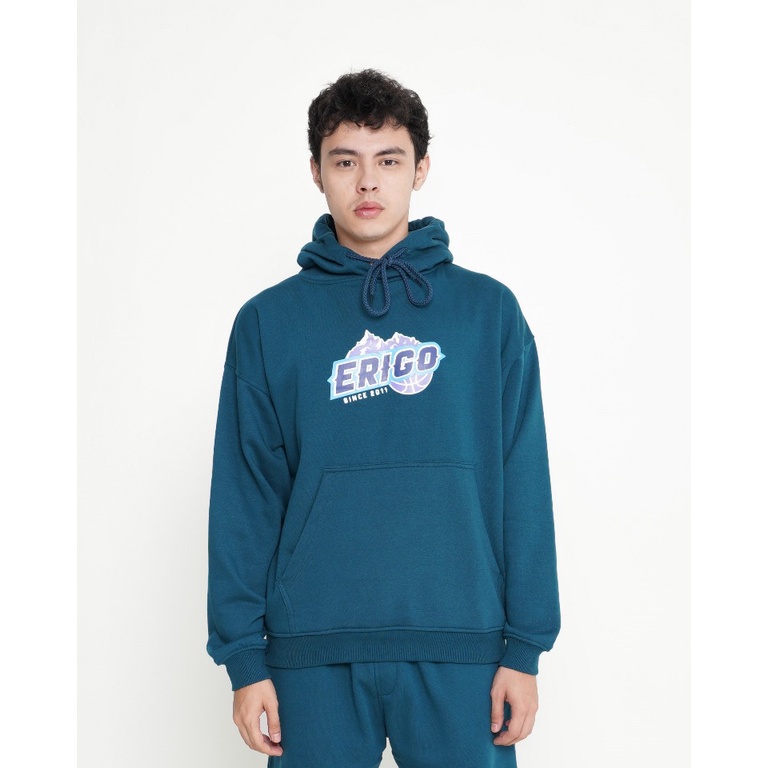 Jual Erigo Hoodie Erigo Utah Peacock Blue | Shopee Indonesia