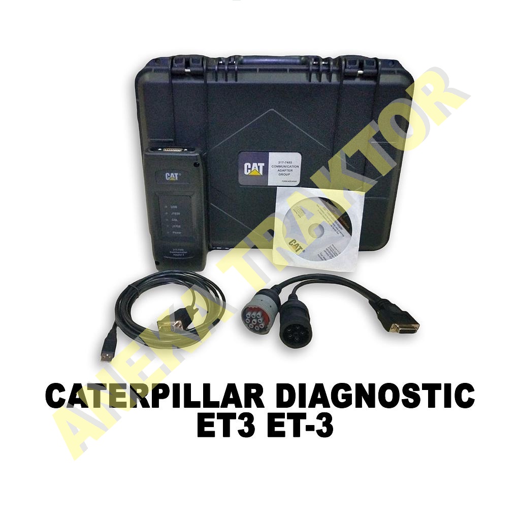 Jual DIAGNOSTIC ALATE TEST KELISTRIKAN CATERPILLAR ET TOOL ET3 ...