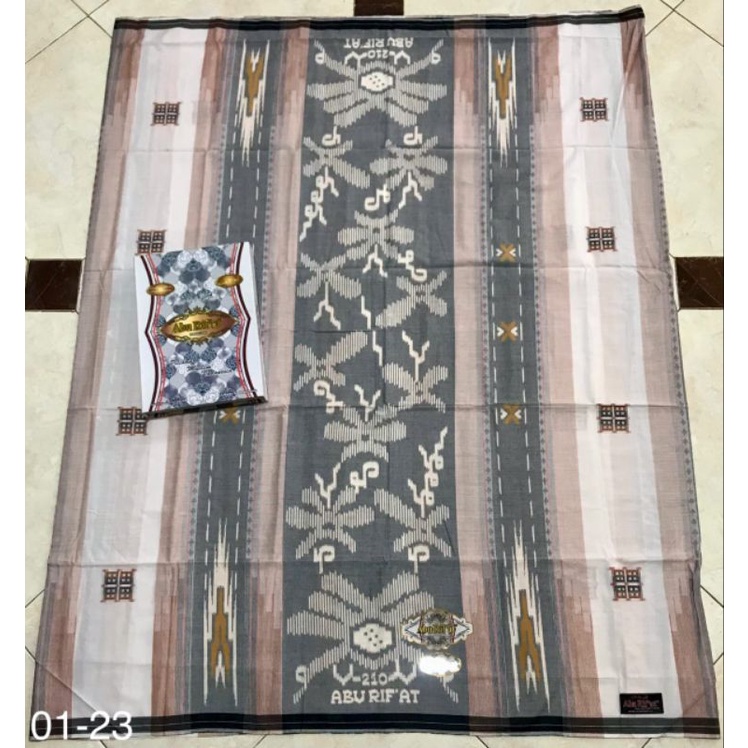 Jual sarung abu rifat songket motif bhs skt dam skt mix & skp | Shopee ...