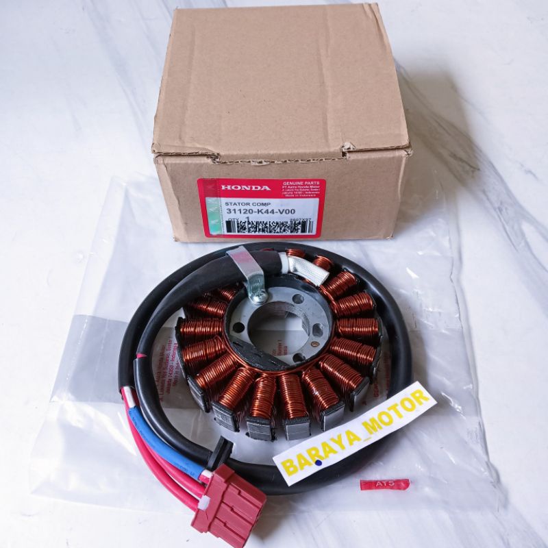 Jual Spull Stator Assy Honda Beat Pop,Beat Fi Esp, Scoopy Fi Esp,K44(Tipe Stater Halus) | Shopee ...