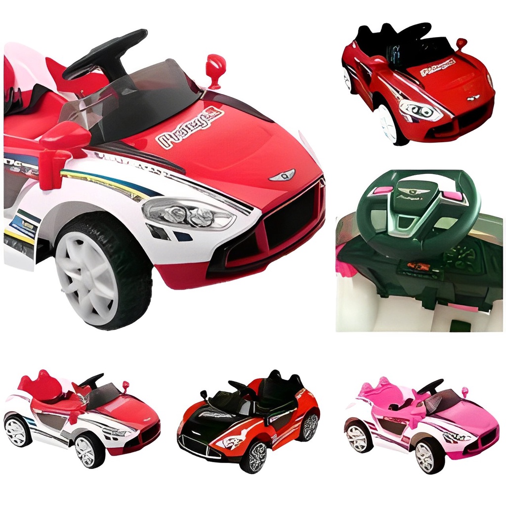 Jual Mobil Aki Anak PMB M7688 Protege 5 Electric Car | Shopee Indonesia