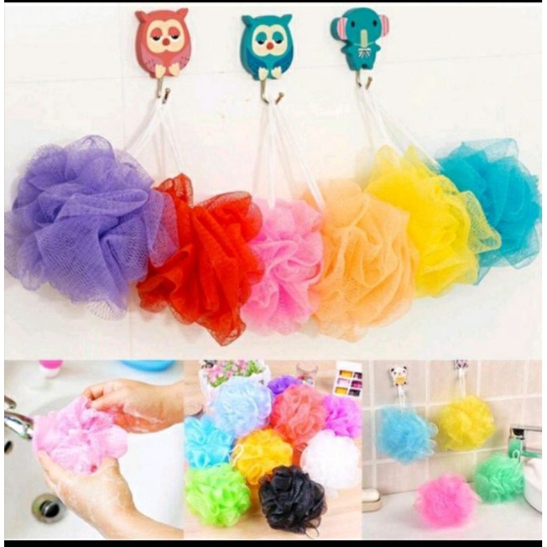 Jual Spon Mandi / Bath Sponge / Spons Mandi 45 gr | Shopee Indonesia