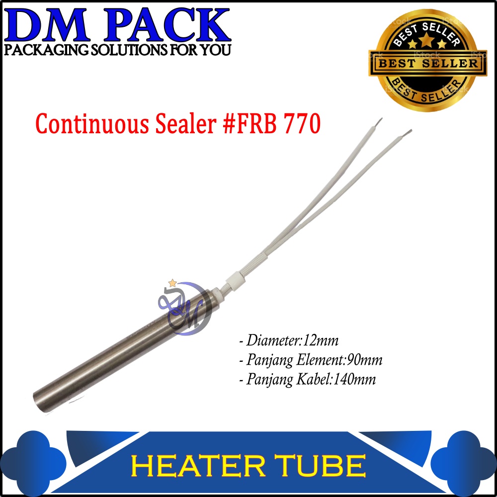 Jual HEATER TUBE / ELEMENT PEMANAS MESIN CONTINUOUS BAND SEALER FRB-770 ...