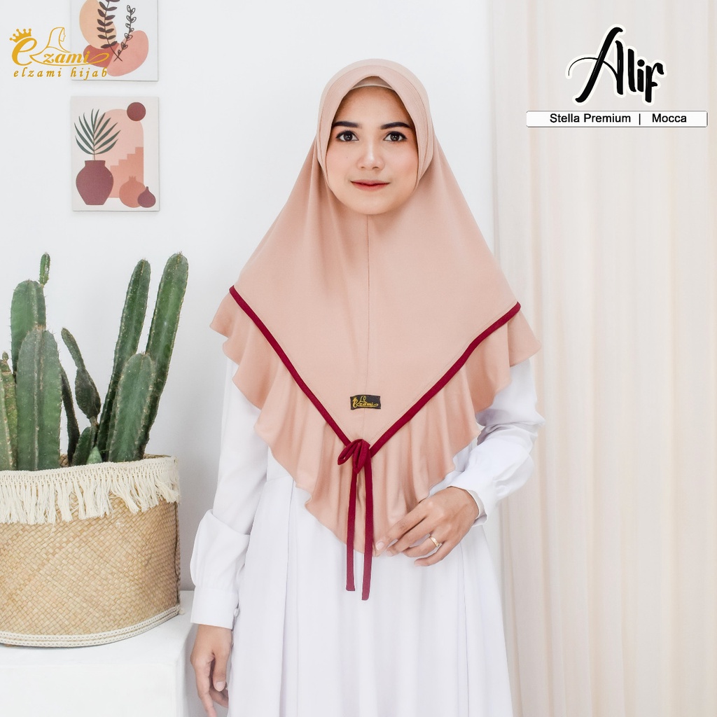 Jual IVONY bergo by abika - by elzami hijab bahan ( stella premium ) | Shopee Indonesia