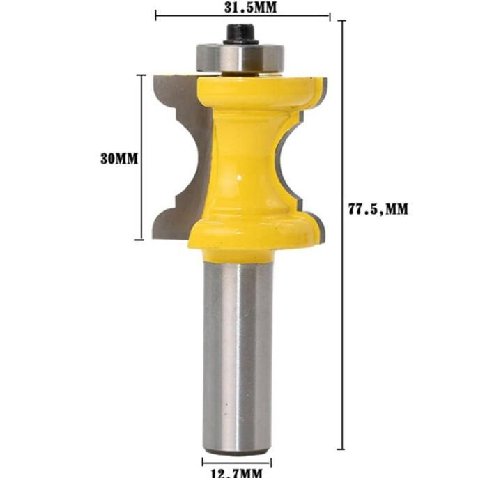 Jual Mata Profil Router Bit 1/2" Shank Bullnose untuk Kayu terbaik ...