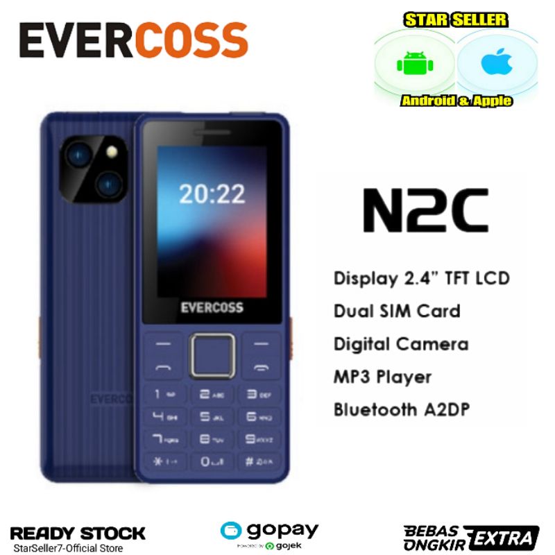 Jual Evercoss N2C Handphone Murah Garansi Resmi | Shopee Indonesia