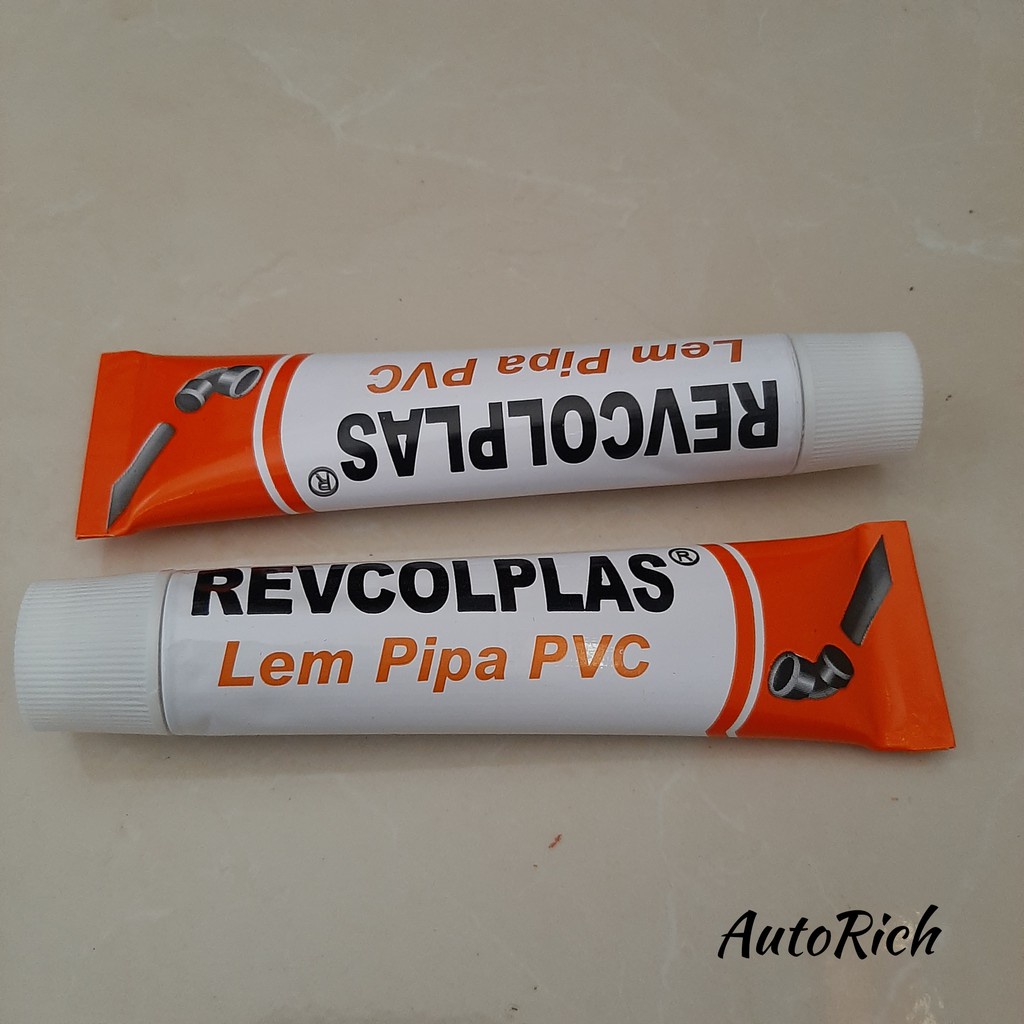 Jual LEM PIPA PARALON PVC revcolplas 70 GRAM | Shopee Indonesia