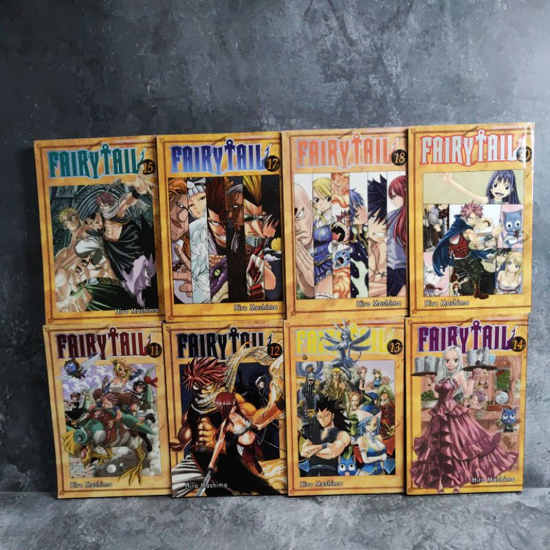Jual Buku / Komik Fairy Tail edisi 11,12,13,14,15,17,18,20,43 Hiro ...
