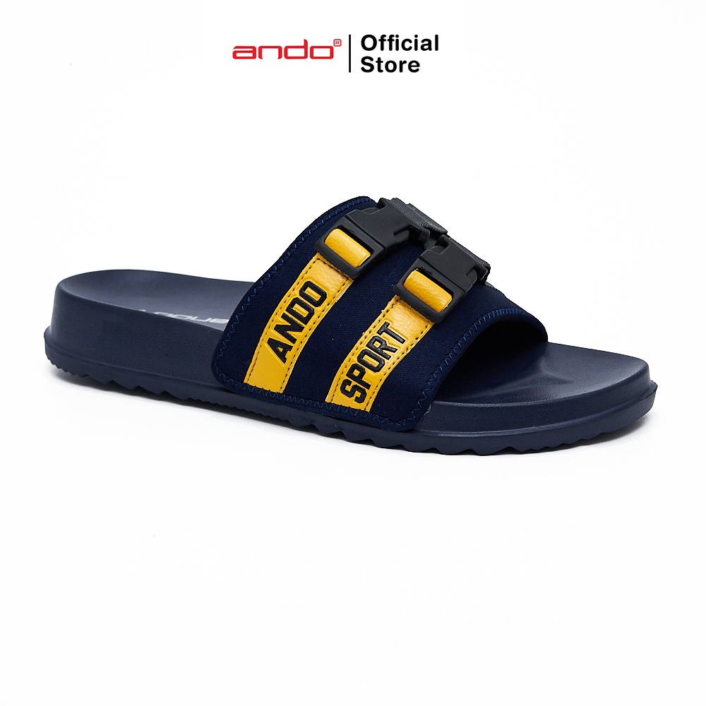 Jual Ando Official Sandal Selop Slip On X-Treme Pria Dewasa - Navi ...