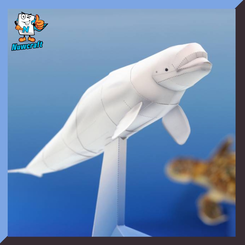 Jual Nuwcraft Beluga Whale Papercraft | Shopee Indonesia