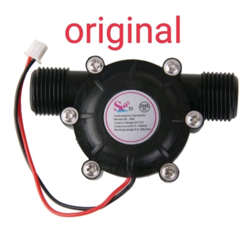 Jual PLTA MINI flow generator sea 12v dc micro hydro water turbine ...