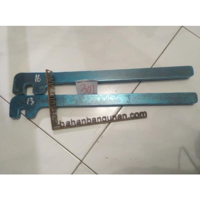 Jual alat pembengkok besi beton 13mm panjang 40cm tiang kunci full besi ...