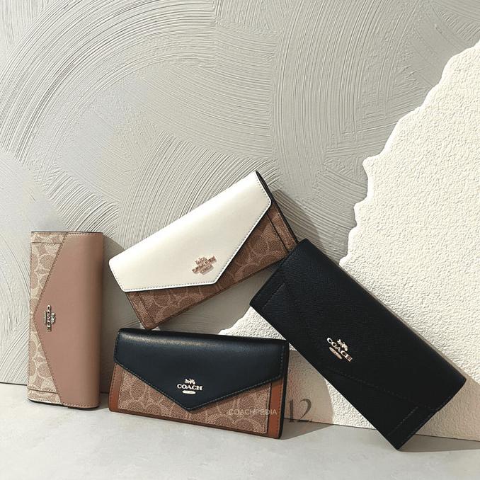 Jual Coach Woman Envelope Long Wallet Original | Shopee Indonesia