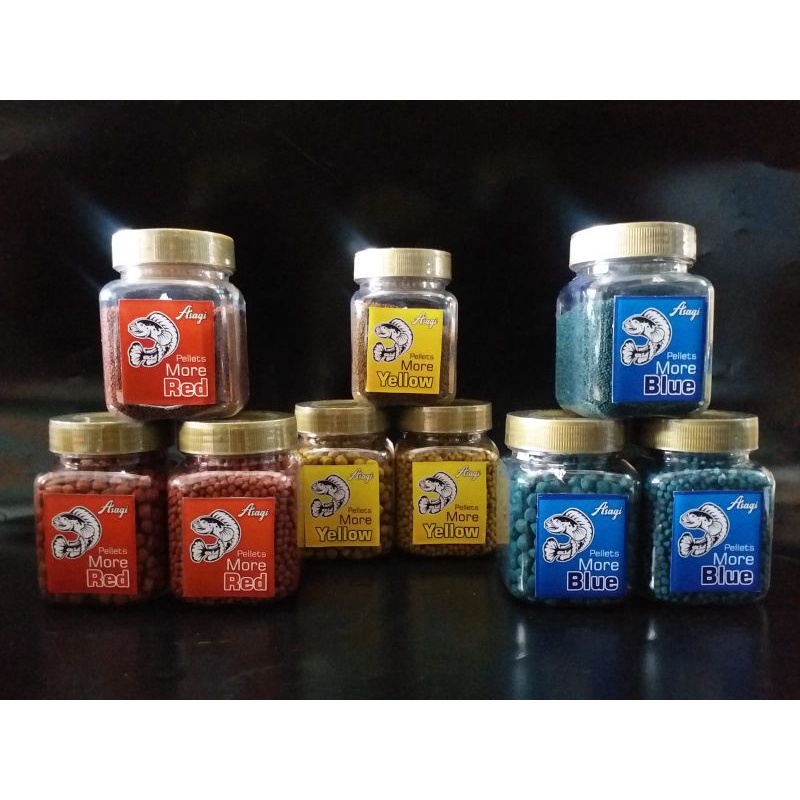 Jual pelet channa pakan channa pelet carophyll super asagi red blue ...