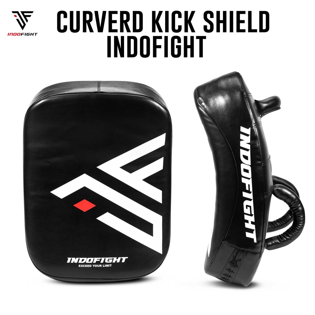 Jual Curved Kicking Shield Indofight Muay Thai Pad Tendangan Kicking ...
