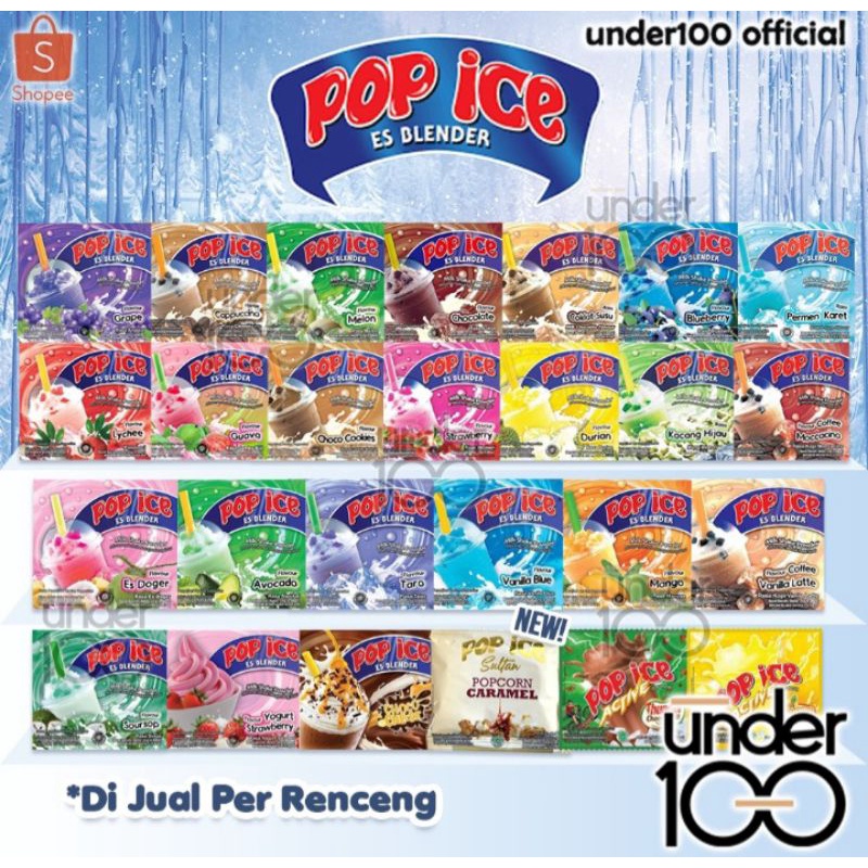 Jual pop ice sachet/renceng 10 pcs | Shopee Indonesia