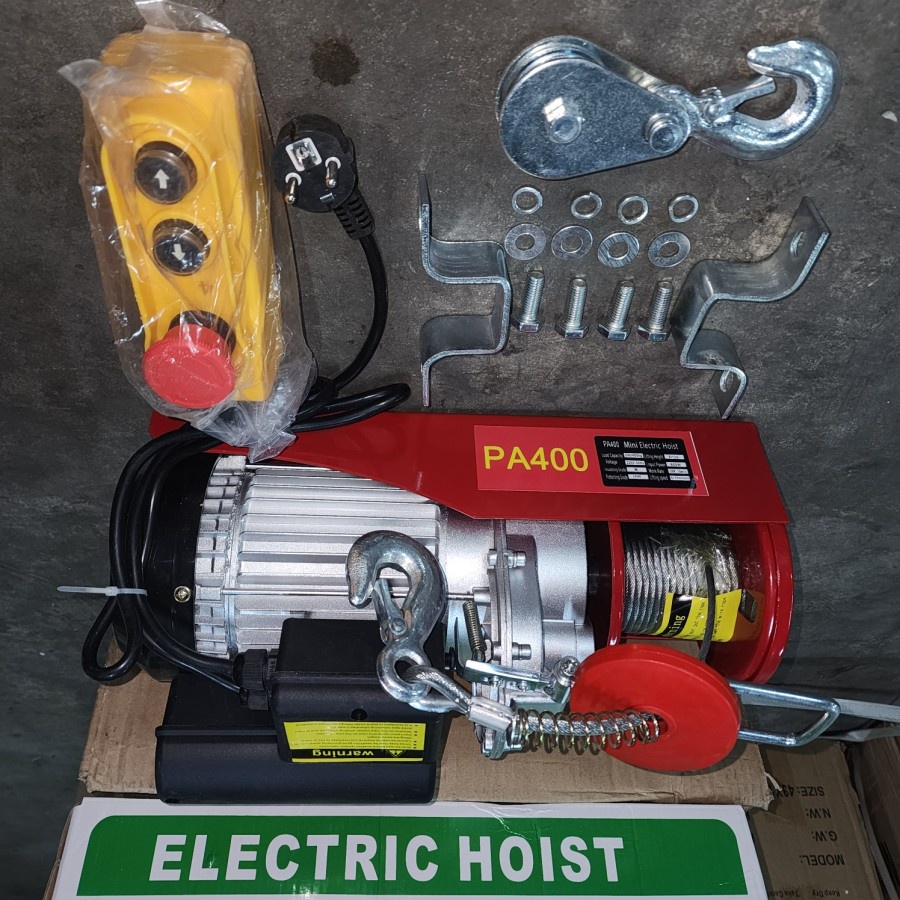 Jual KATROL ELECTRIC HOIST PA400 KATROL ELEKTRIK AC 220V 400 KG ...