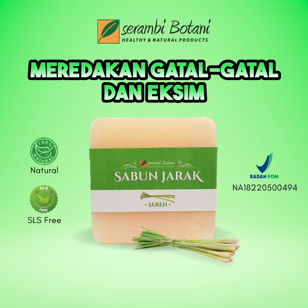 Jual Sabun Sereh Gatal dan Eksim / Sabun Batang Herbal Natural Alami ...