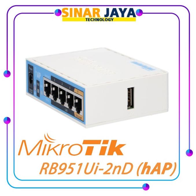 Jual Router Wireless Mikrotik RB951Ui-2nd hAP RB 951 Ui 2nd RB951 RB951Ui | Shopee Indonesia