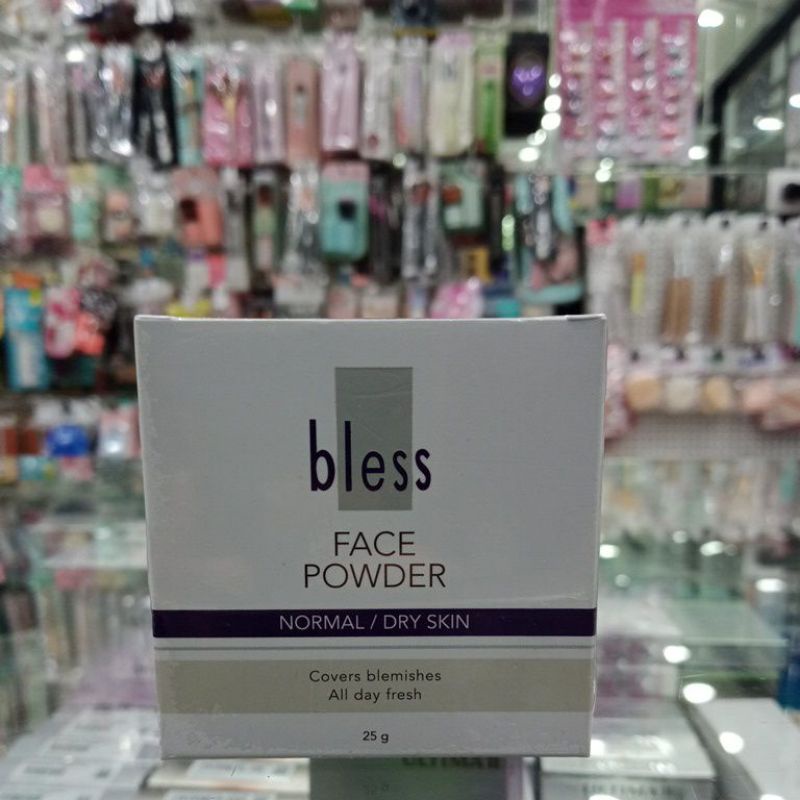 Jual BLESS FACE POWDER NORMAL / DRY SKIN ( IVORY ) | Shopee Indonesia