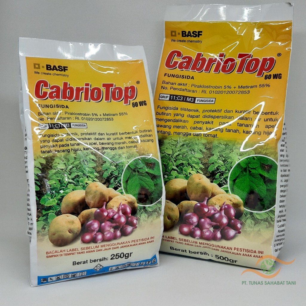 Jual FUNGISIDA CABRIO TOP 60 WG - Kemasan 250gr/500gr - Pelindung ...