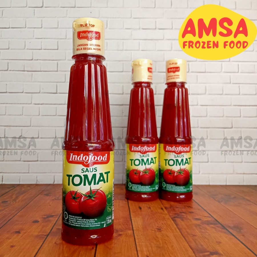 Jual Indofood Saos Tomat Pet 135 ML | Shopee Indonesia