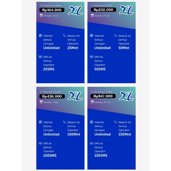 Jual 𝗣𝗔𝗞𝗘𝗧 𝗖𝗢𝗠𝗕𝗢 𝗥𝗢𝗔𝗠𝗜𝗡𝗚 𝗫𝗟 𝗗𝗔𝗡 𝗣𝗔𝗦𝗦 𝗔𝗫𝗜𝗦 𝗗𝗔𝗡 𝗫𝗟 | Shopee Indonesia