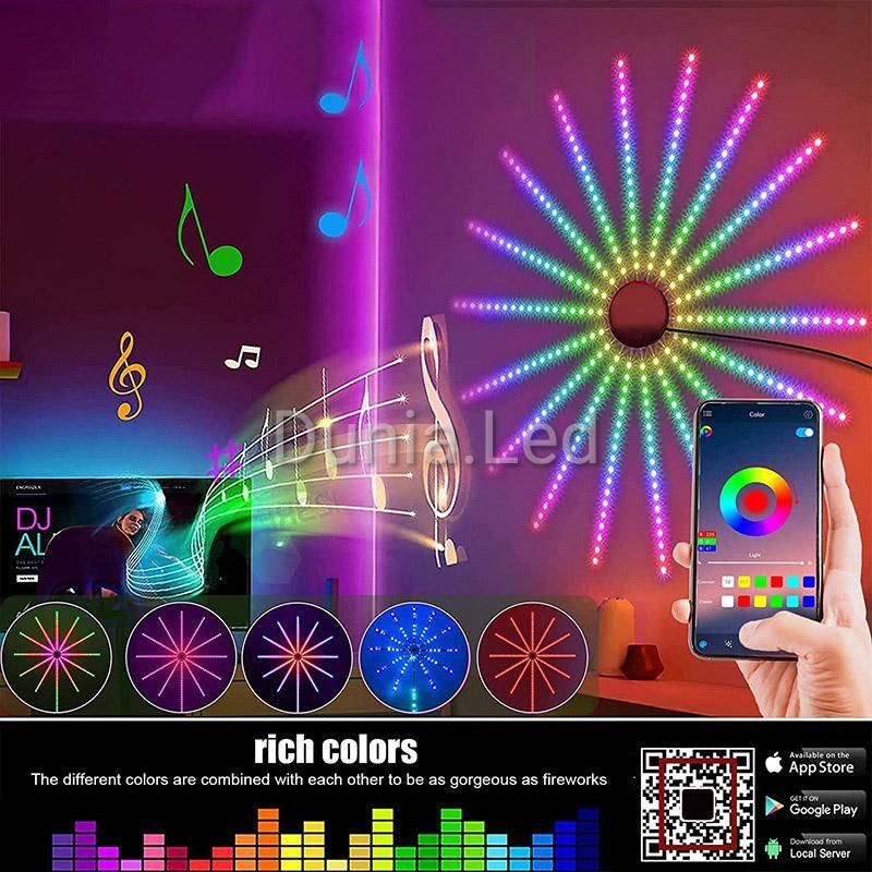 Jual Lampu LED STRIP MODEL KEMBANG API / LED STRIP LIGHT FIREWORK ...