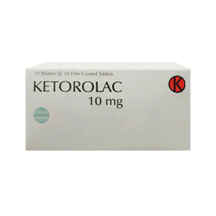 Jual KETOROLAC 10MG 1 STRIP ISI 10 TABLET / PEREDA NYERI | Shopee Indonesia