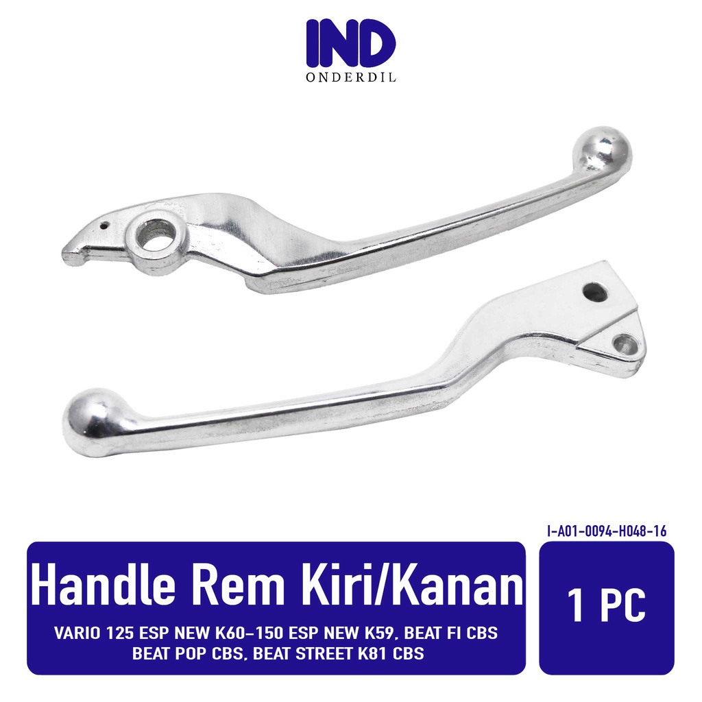 Jual Handle Rem Kiri Kanan Chrome Honda Vario 125-150 New LED 2015-2018 ...