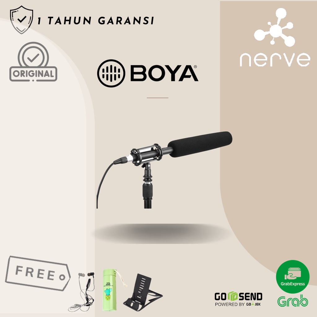 Jual Boya BY-BM6060L Professional Shotgun Microphone | Shopee Indonesia