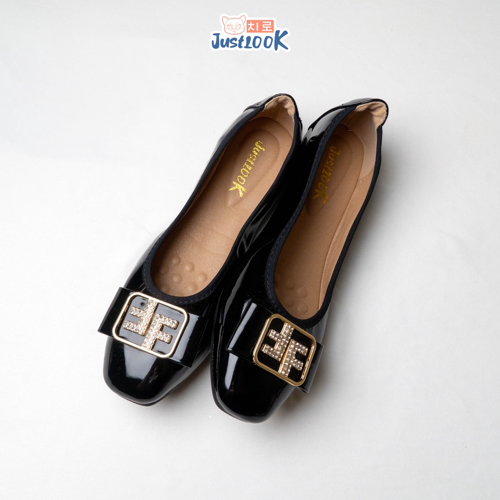 Jual JustLook Natalie Flatshoes - Sandal Flatshoes Wanita Premium High ...